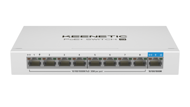 Keenetic PoE+ Switch 9 (KN-4710)